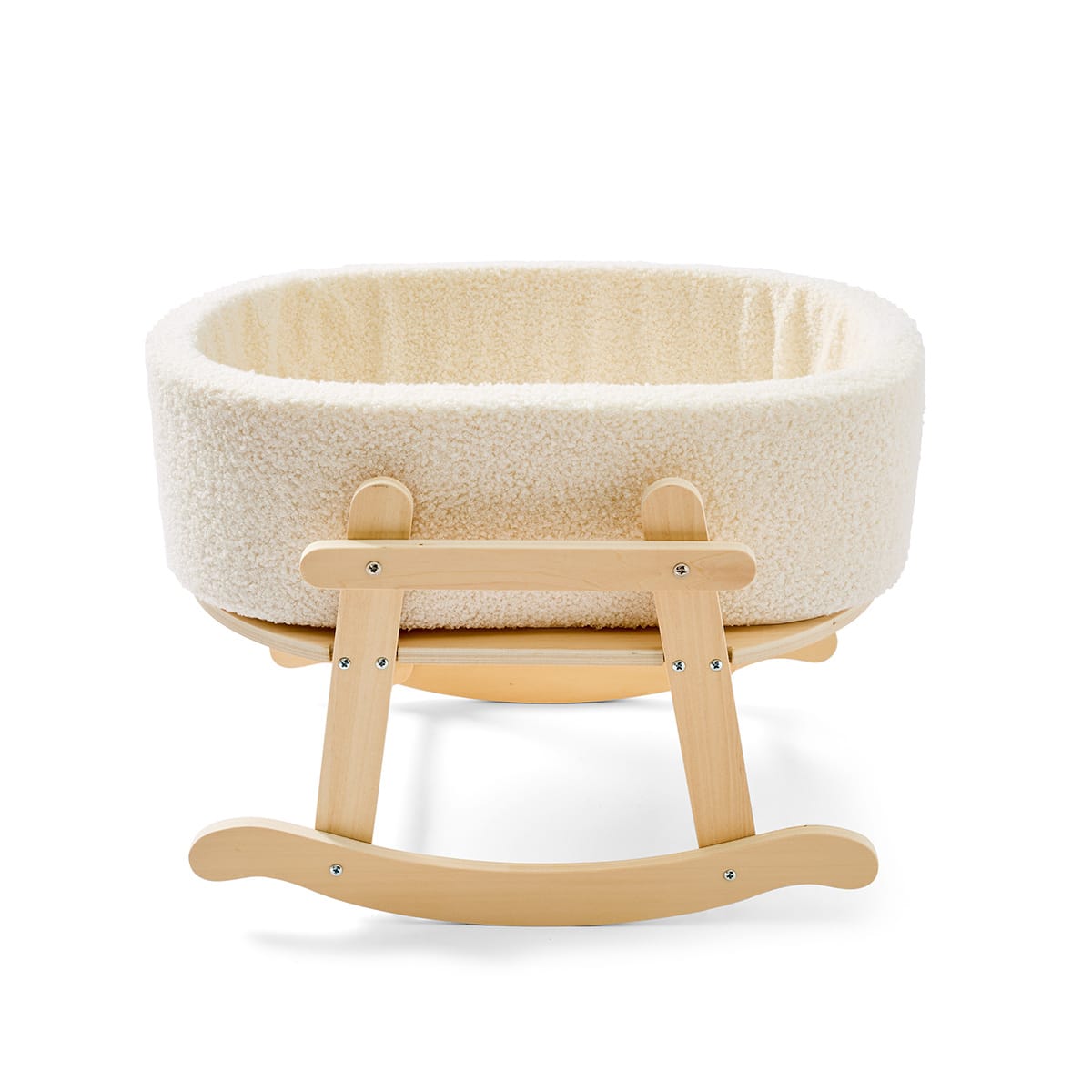 3 Piece Wooden Boucle Bassinet - Kmart