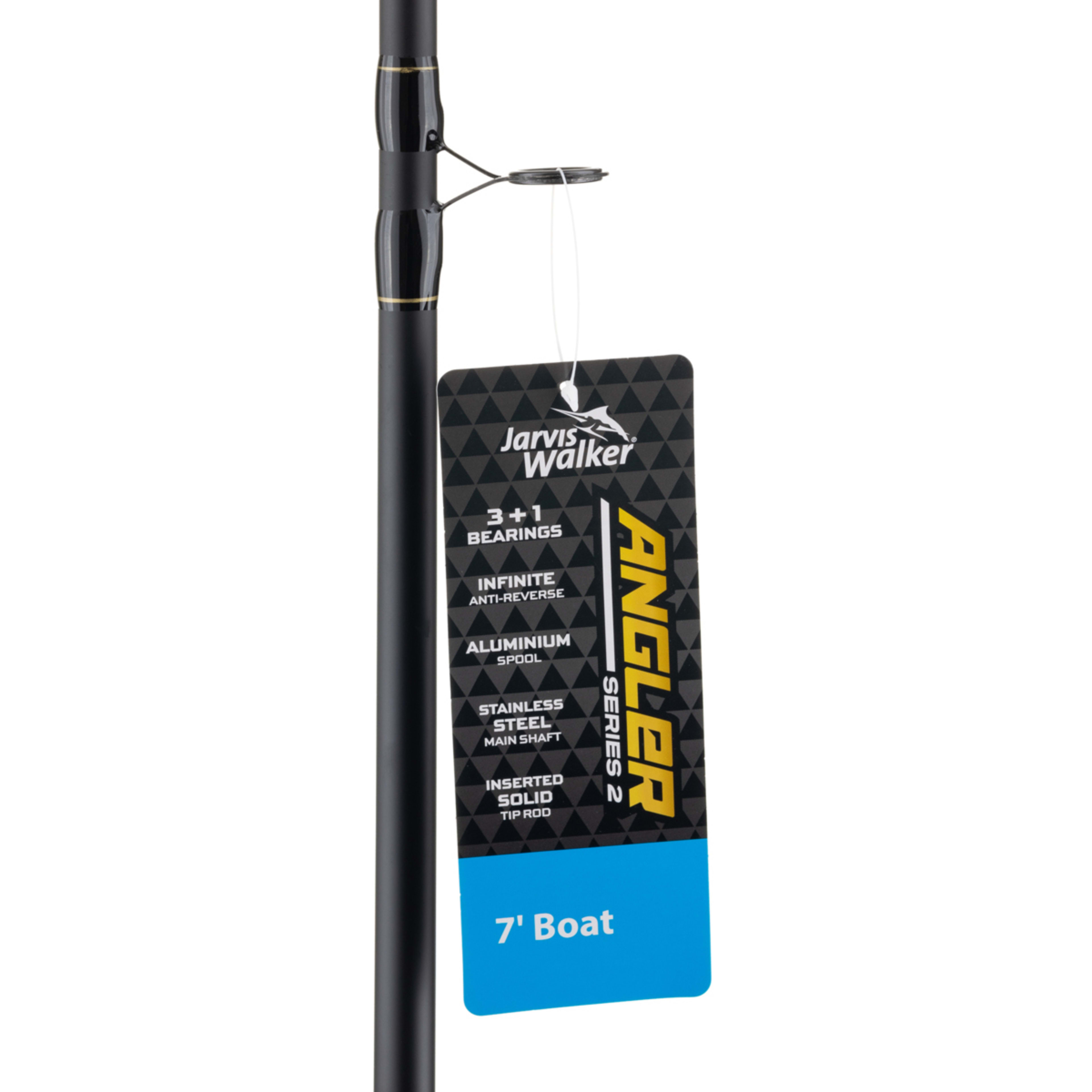 Jarvis Walker Angler Series 2 Boat Combo - 7ft., Black and Grey - Kmart