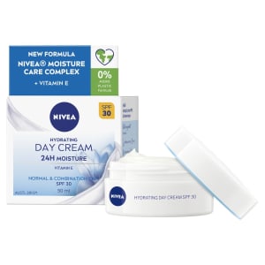 Nivea Hydrating Day Cream SPF 30 50ml - Vitamin E - Kmart