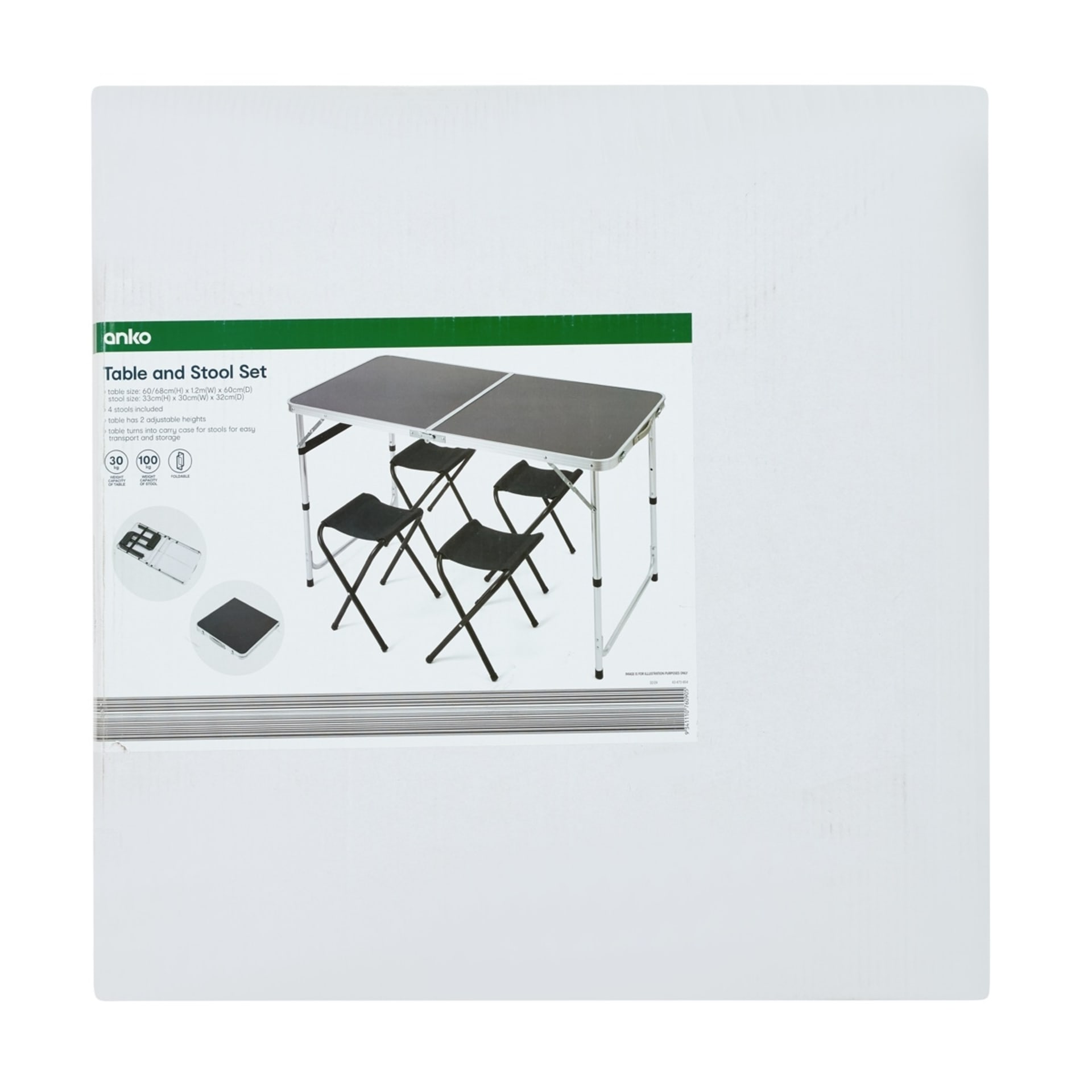 Table and Stool Set - Kmart