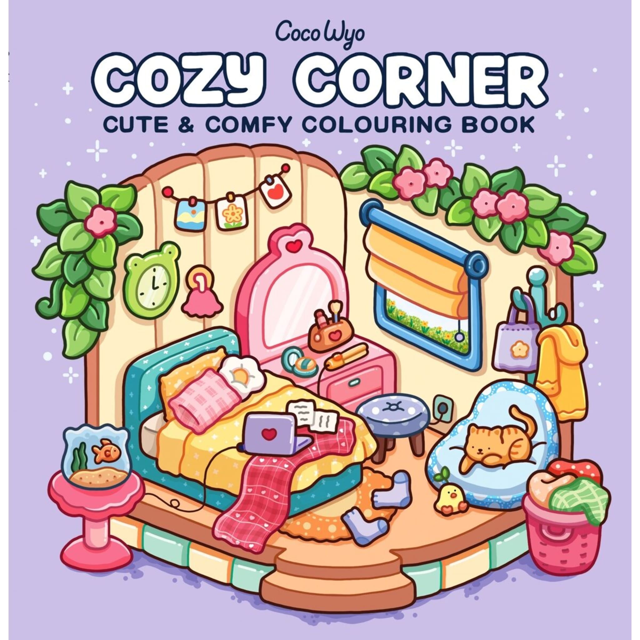 Cozy Corner: Cute and Comfy Colouring Book - Kmart NZ