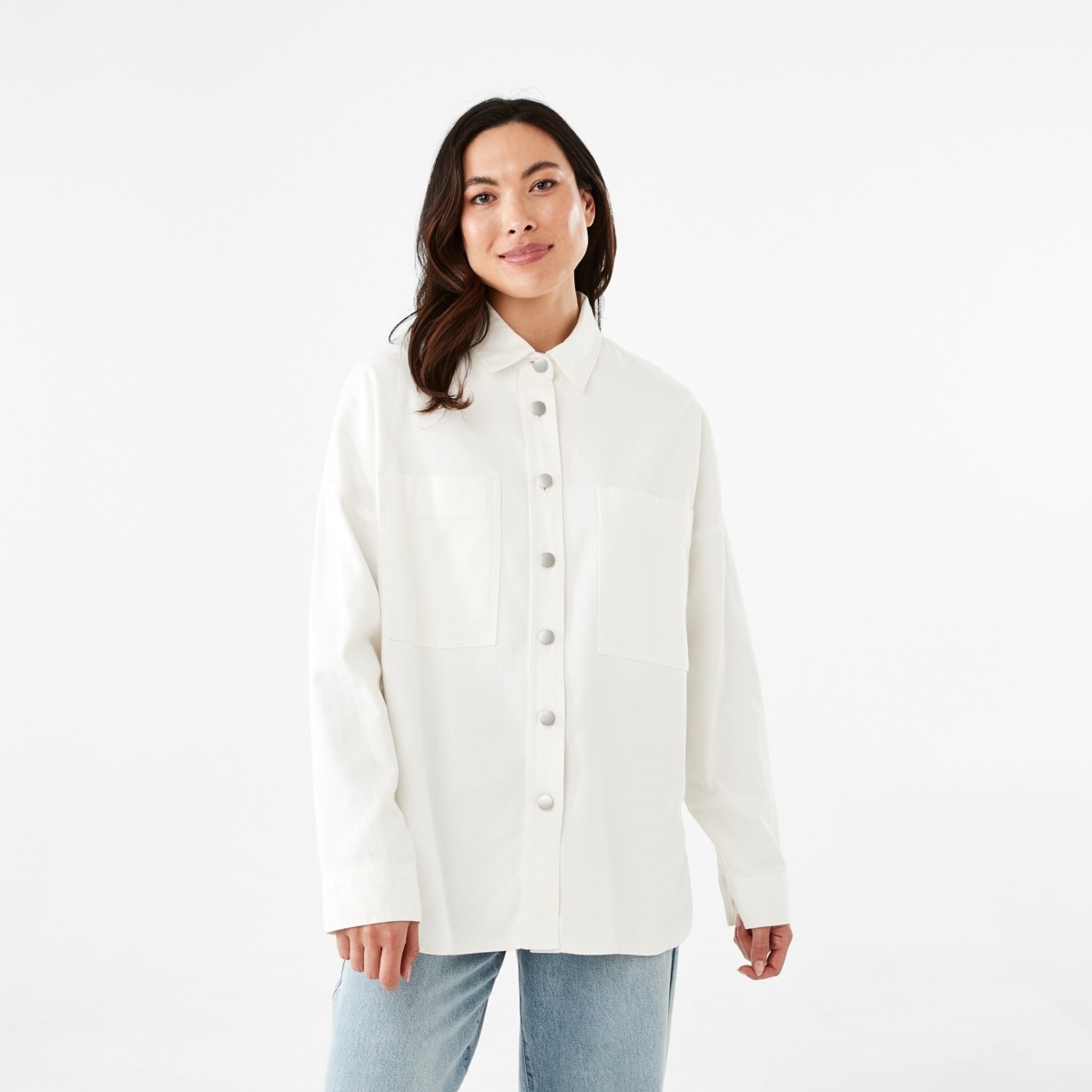 Long Sleeve Denim Shirt - Kmart