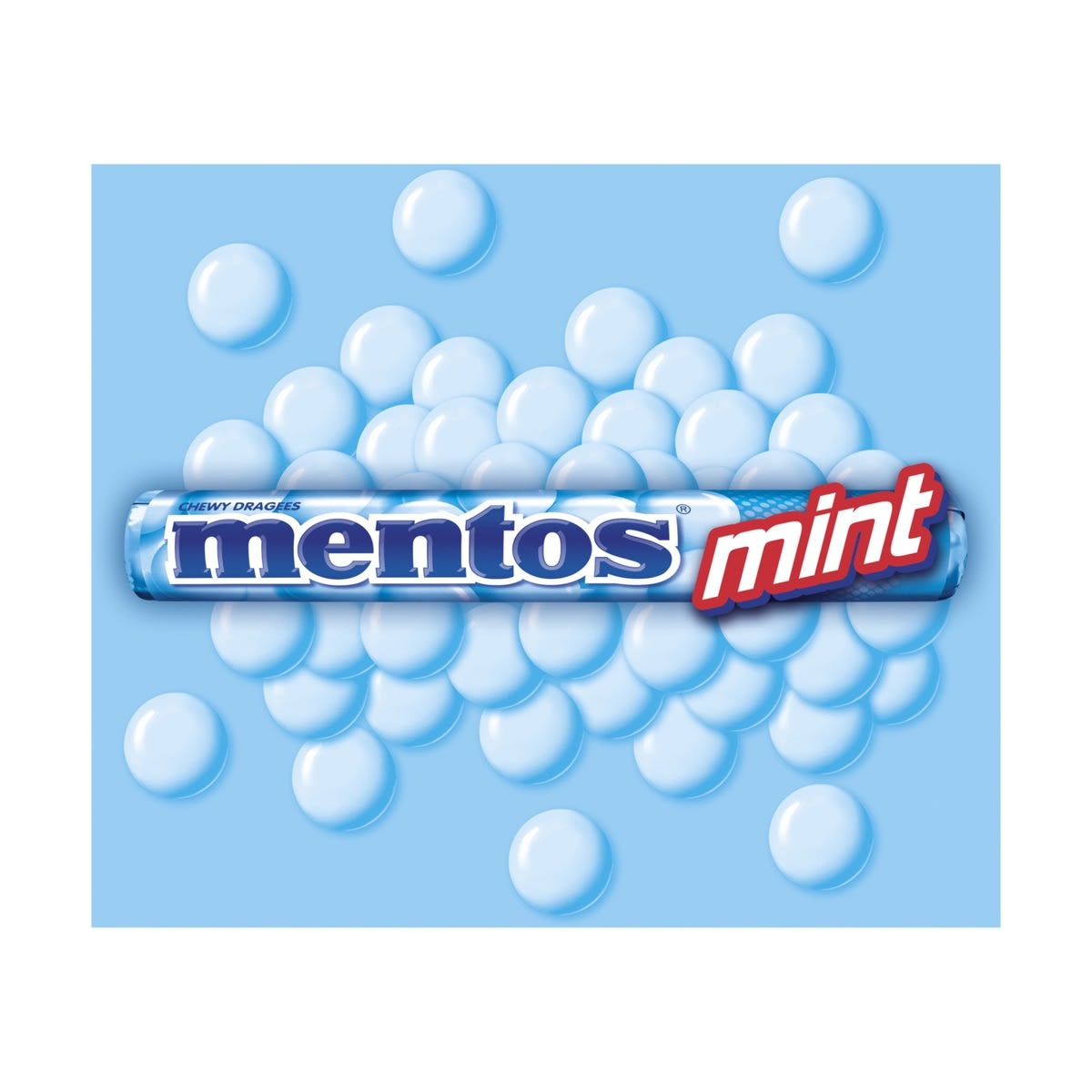 Mentos Mint Roll 38g - Kmart