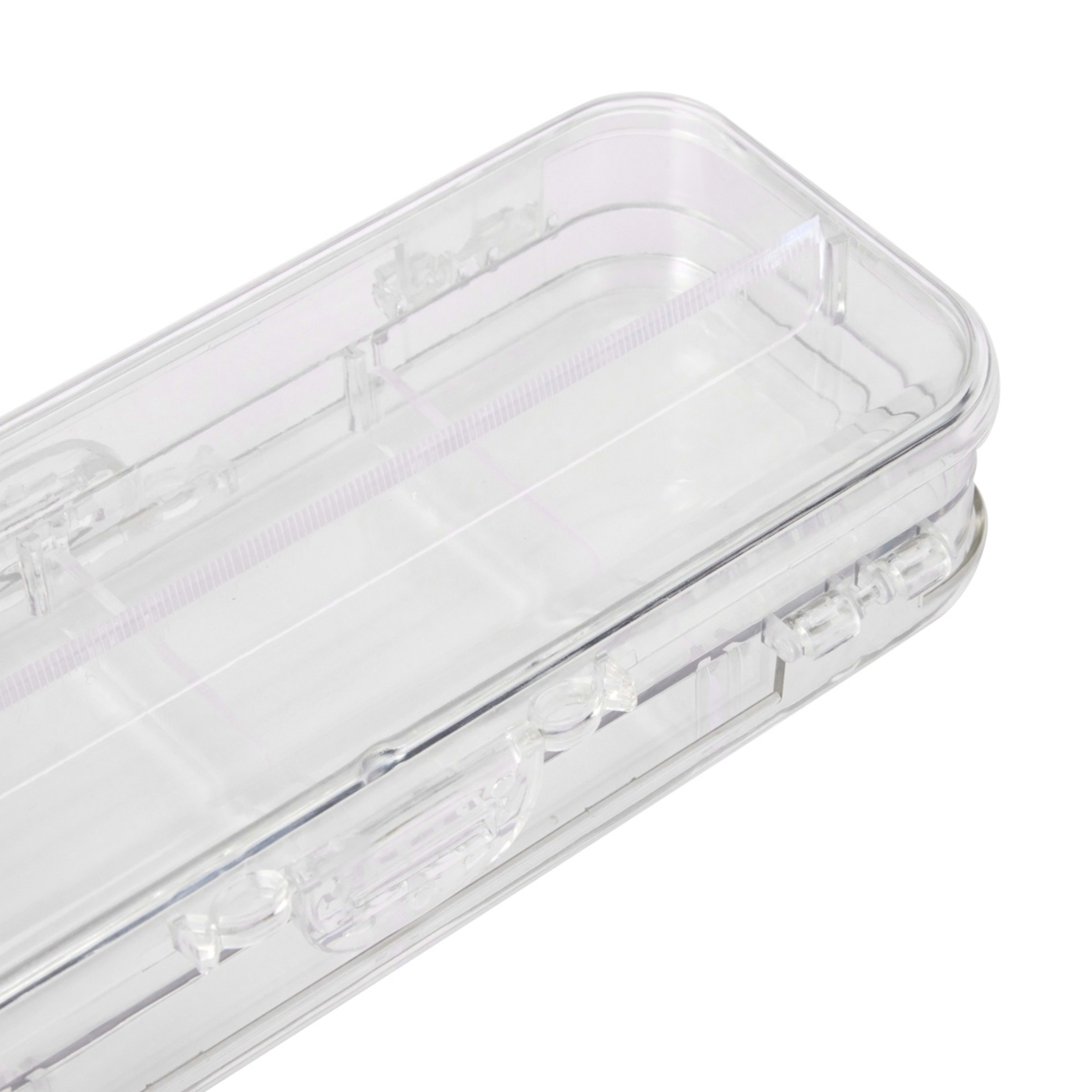 Hard Plastic Pencil Case - Clear - Kmart