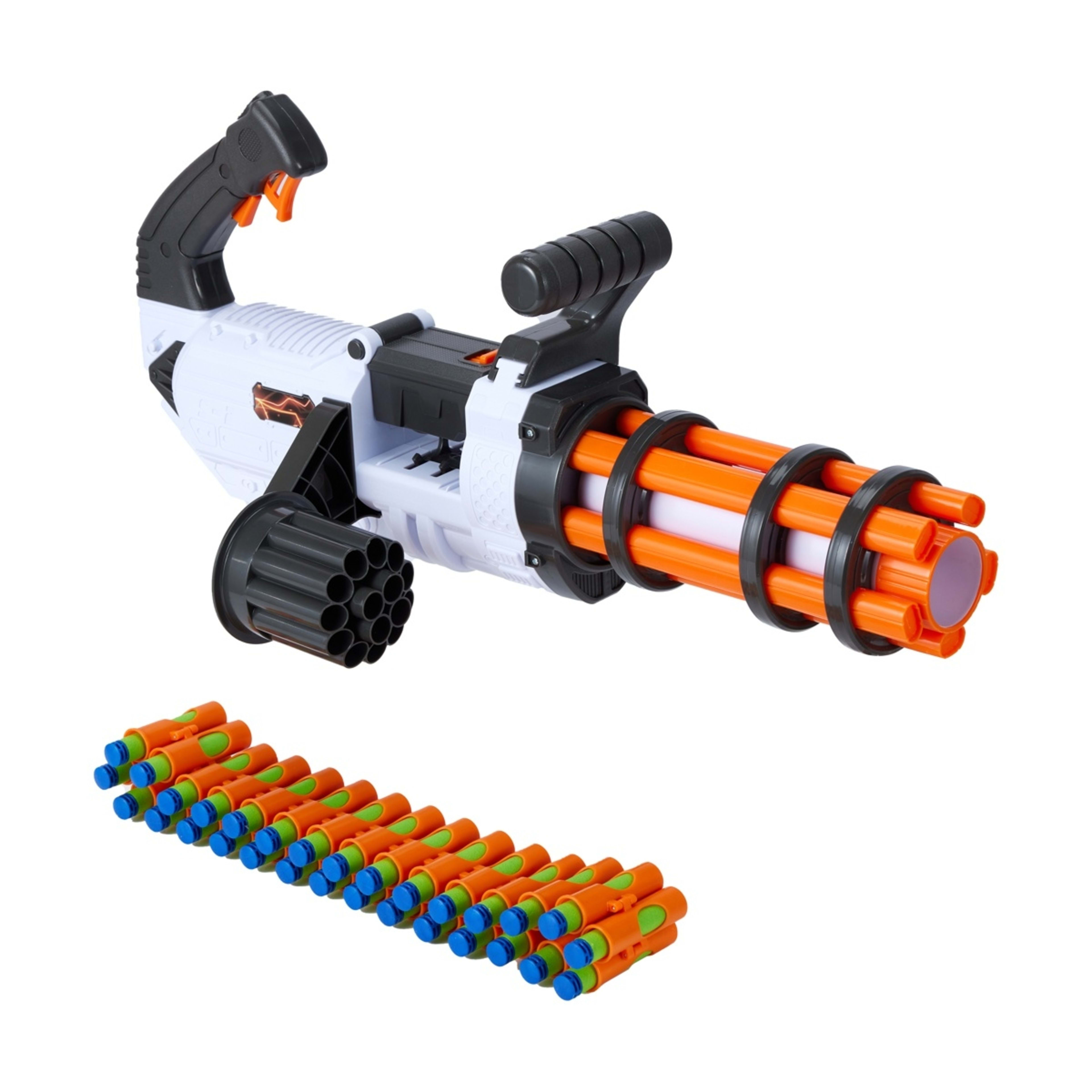 V-Twin Motorised Gatling Belt Blaster - Kmart