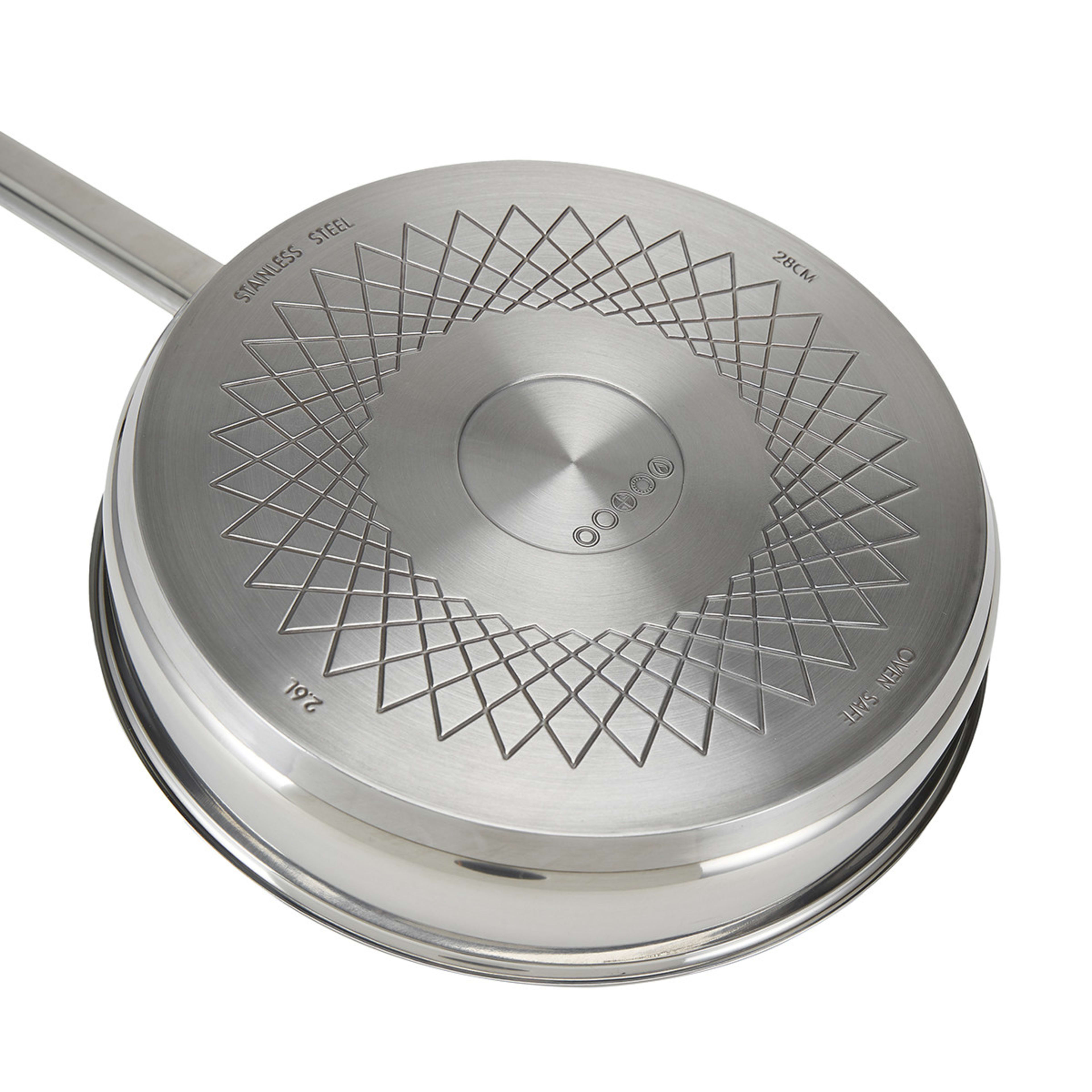 28cm Stainless Steel Frypan - Kmart