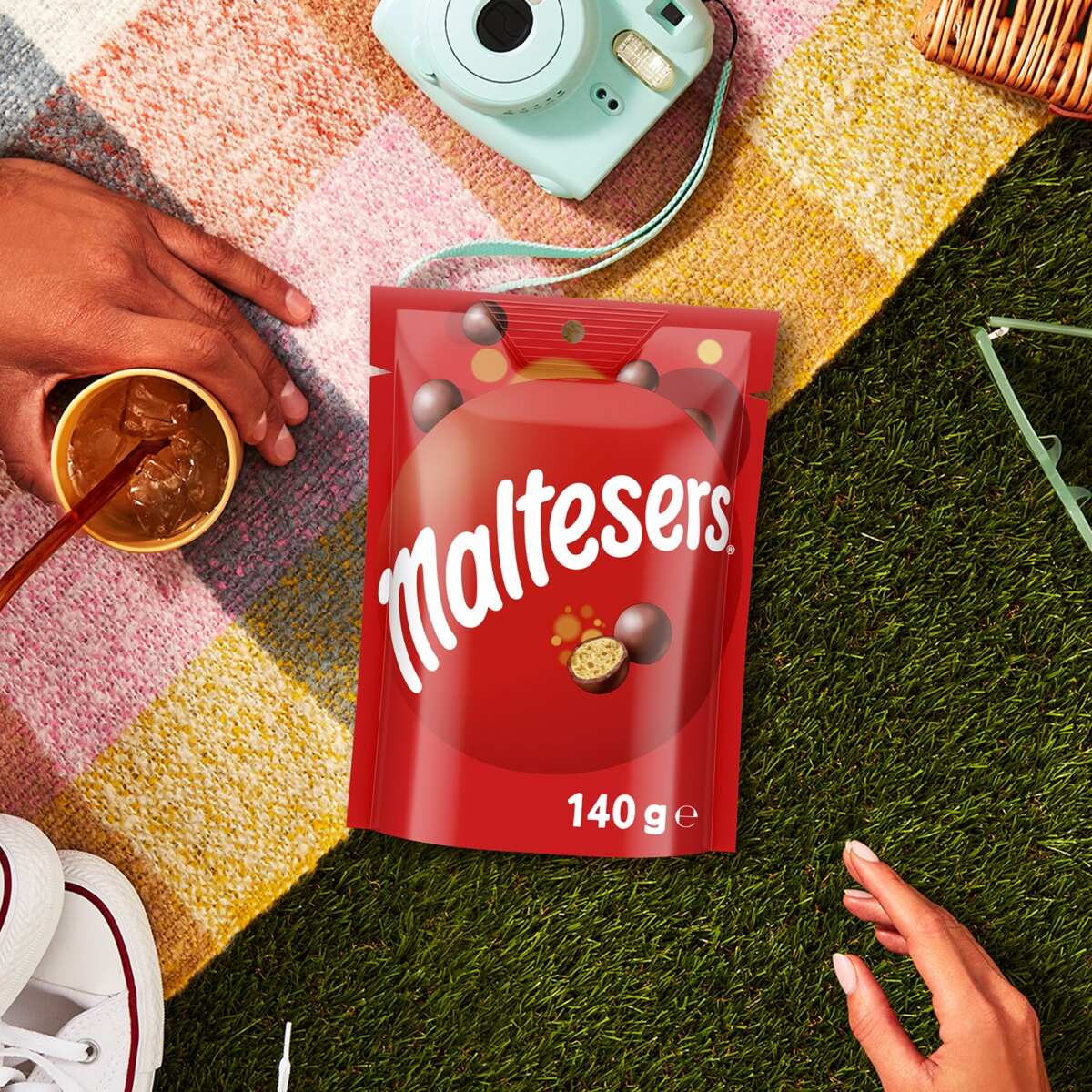 Maltesers Milk Chocolate Snack and Share Bag 140g - Kmart