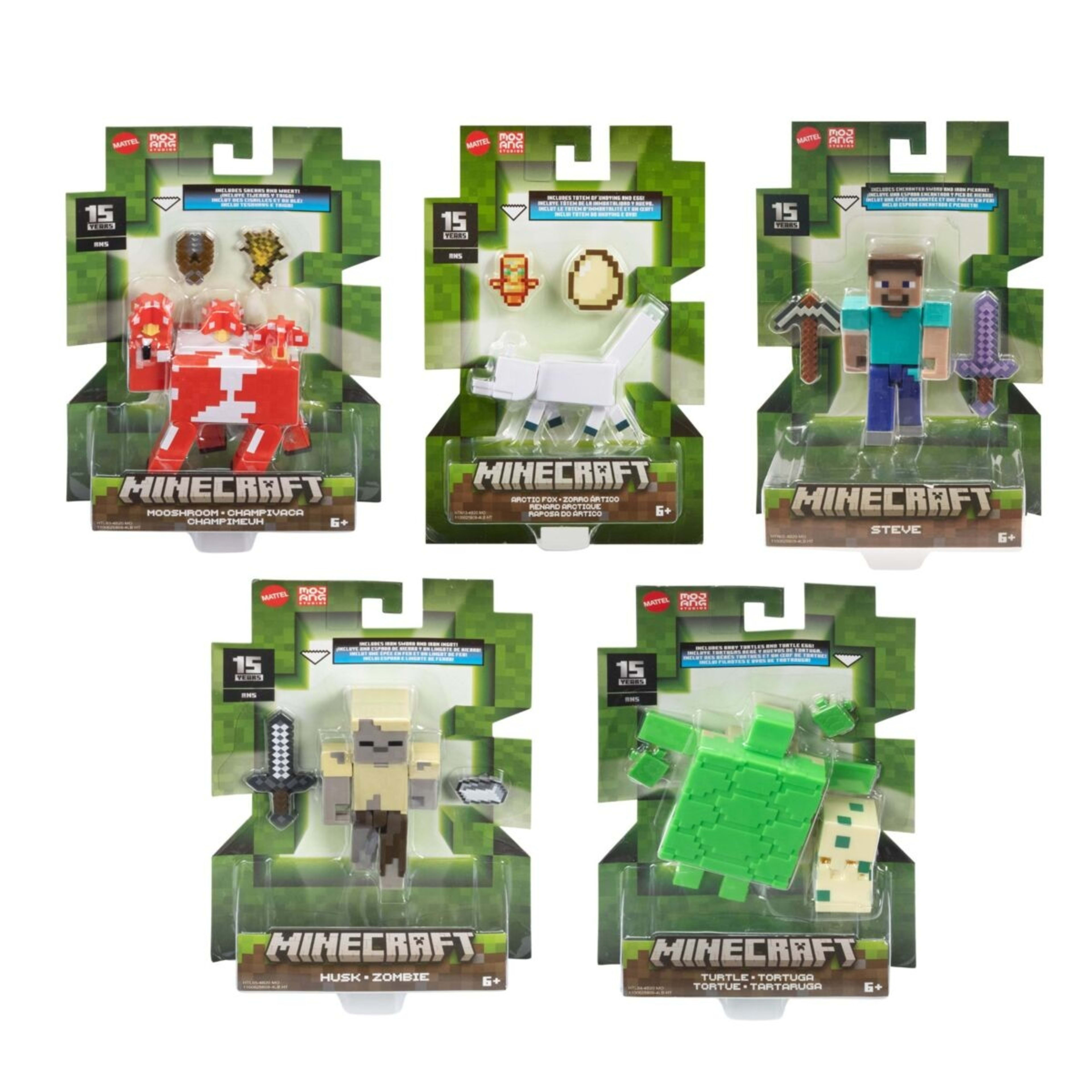 Minecraft Action Figure & Accessories Set - Assorted - Kmart