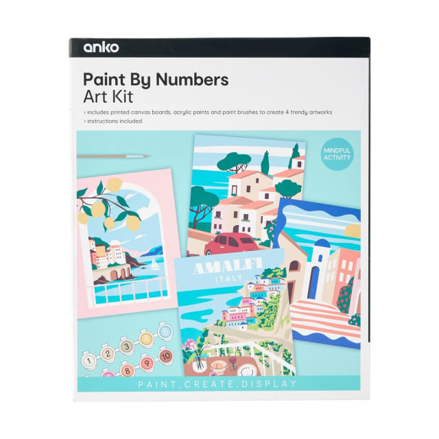 Paint By Numbers Art Kit - Kmart
