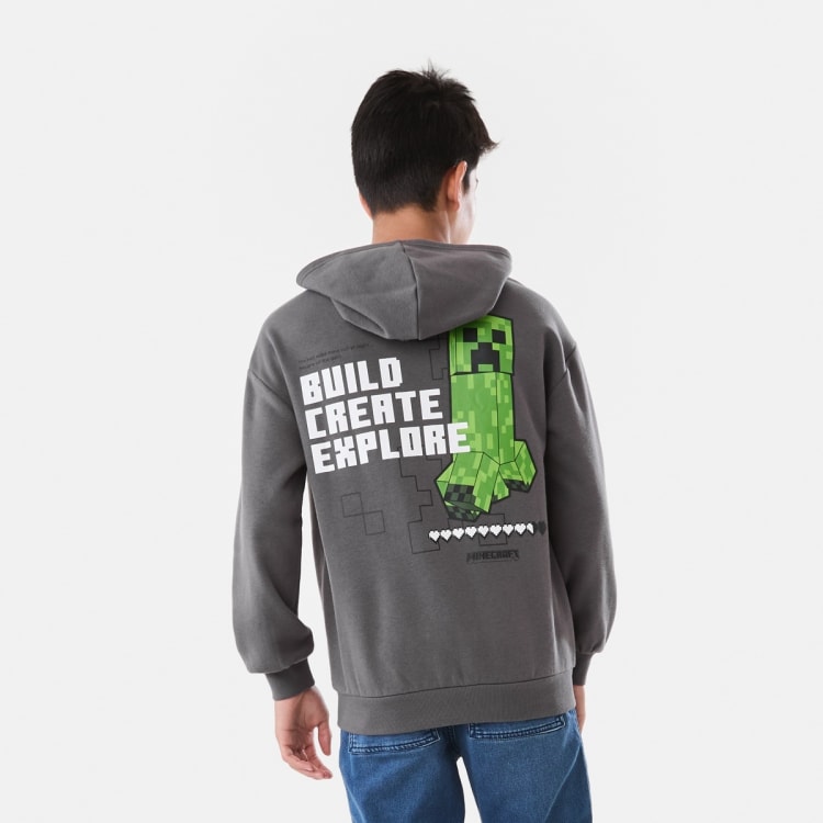 Minecraft License Hoodie - Kmart