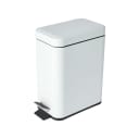 5L Slim Line Bin - White - Kmart