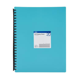 A4 Display Folder - Teal - Kmart