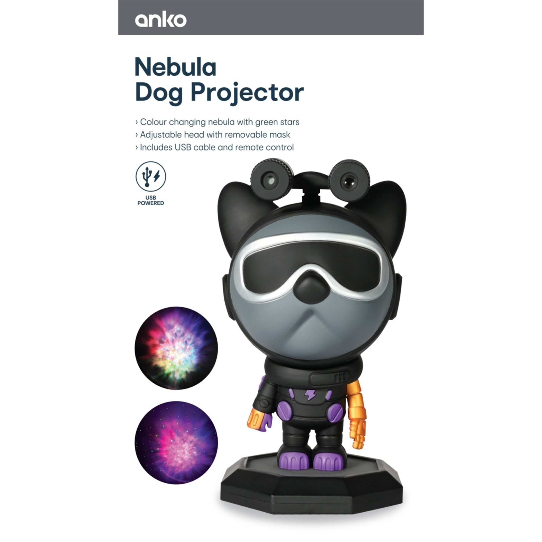 Nebula Dog Projector with Stars - Kmart NZ