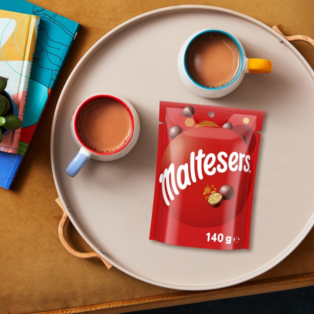 Maltesers Milk Chocolate Snack and Share Bag 140g - Kmart NZ