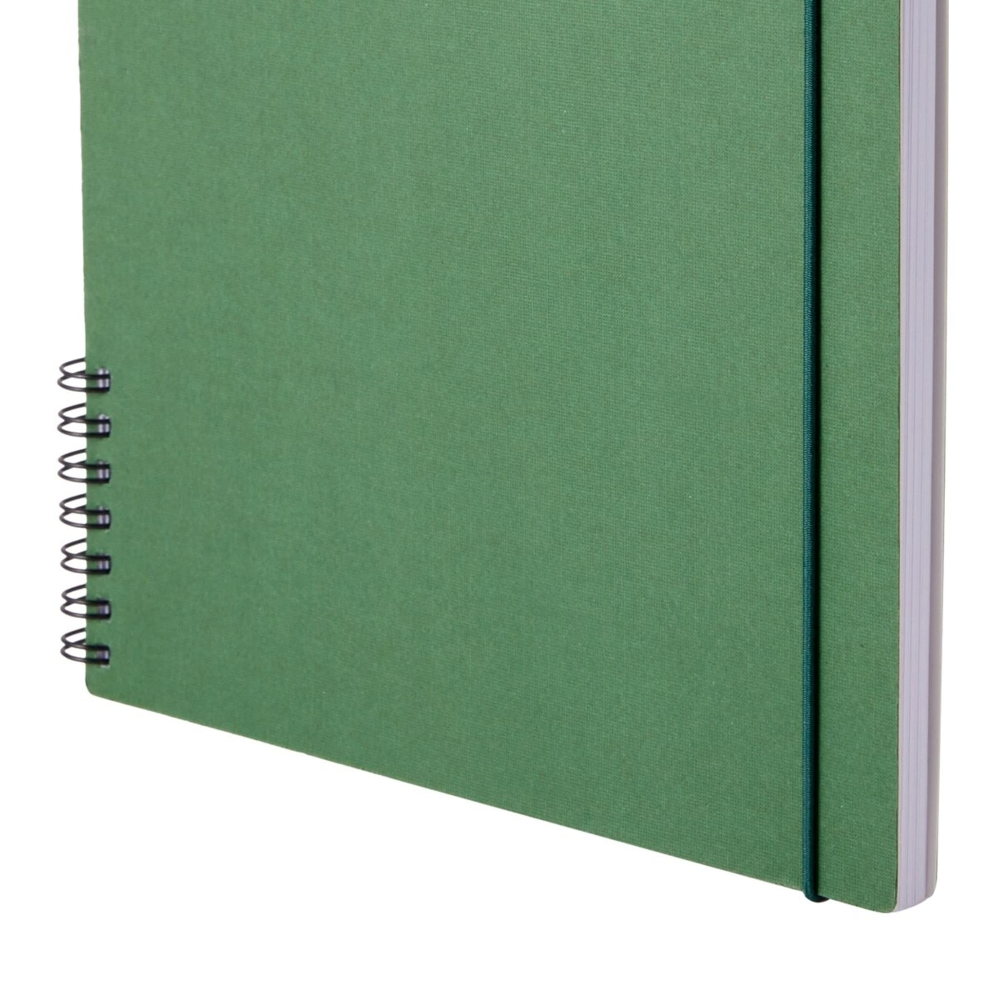 B5 Split Spiral Notebook - Green - Kmart NZ