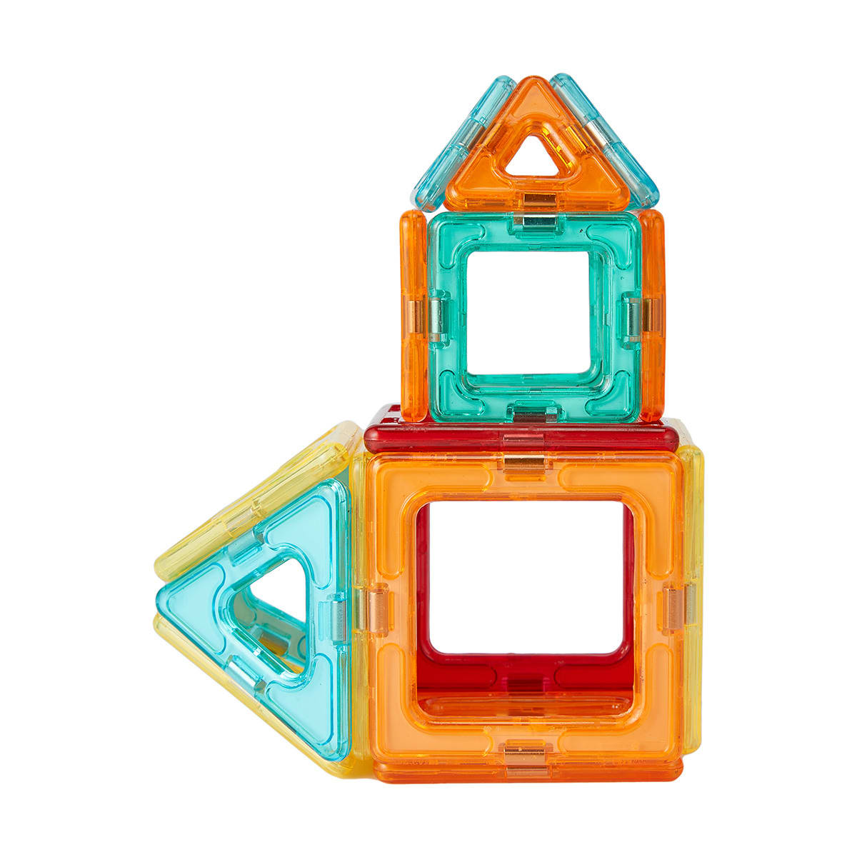 18 Piece Magnetic Tiles Set - Kmart