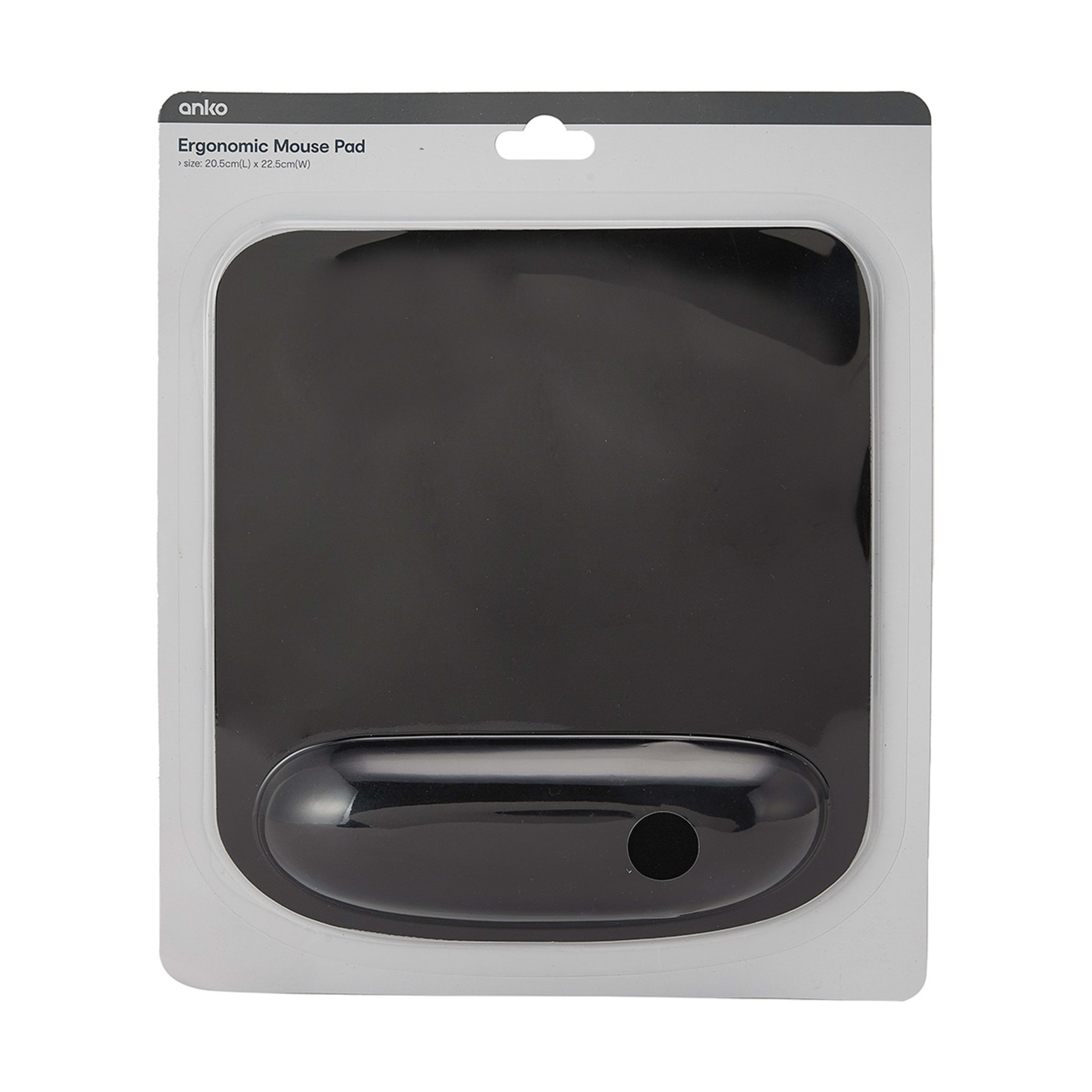 Ergonomic Mouse Pad - Black - Kmart