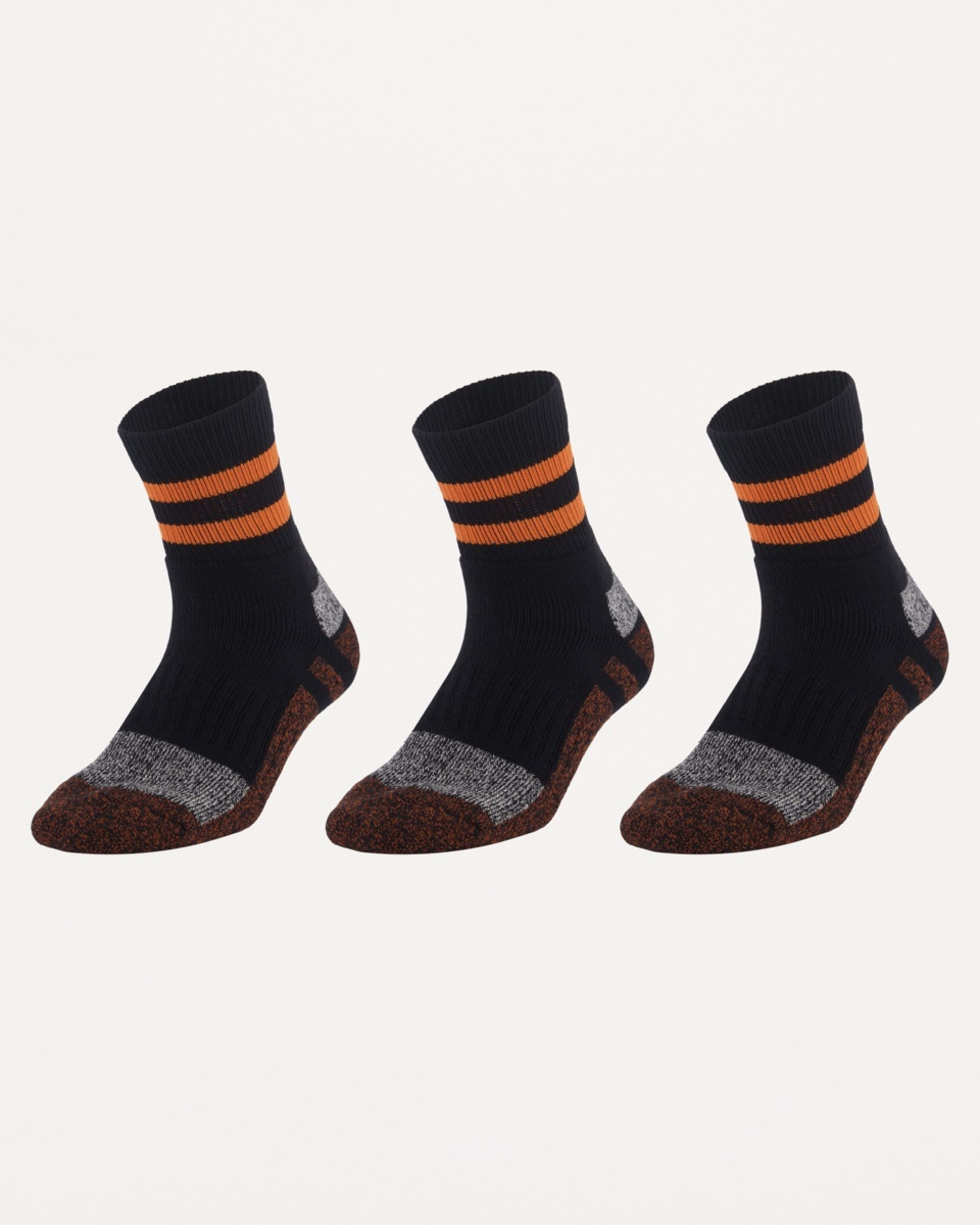 3 Pack Cotton Quarter Crew Socks - Kmart NZ
