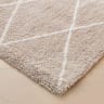 Trellis Rug - Natural, Small - 140cm x 70cm - Kmart