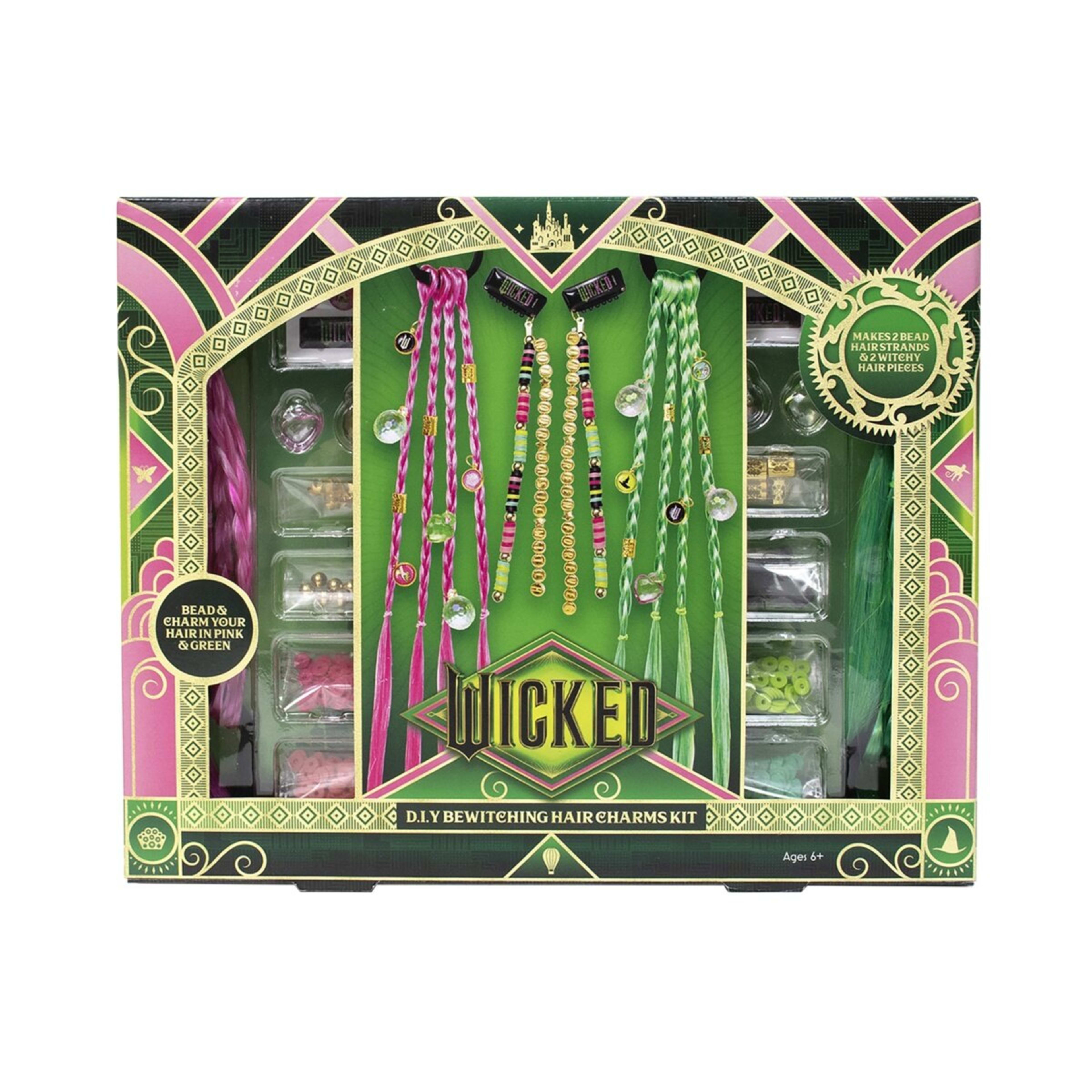 Wicked DIY Bewitching Hair Charms Kit - Kmart