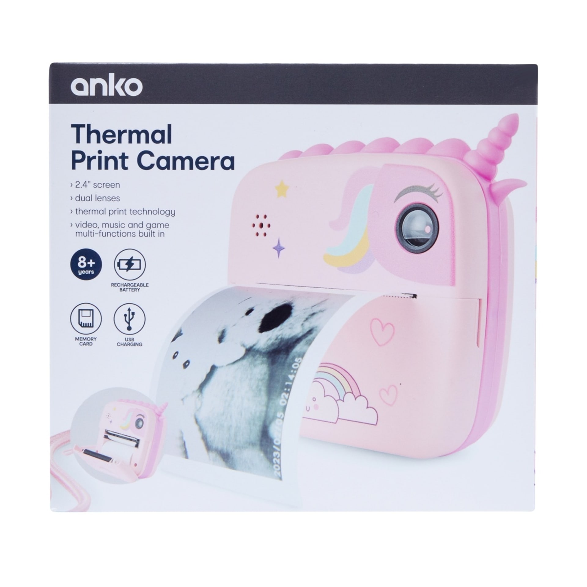 Thermal Print Camera - Pink - Kmart