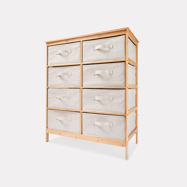8 Drawer Bamboo Chest - Kmart