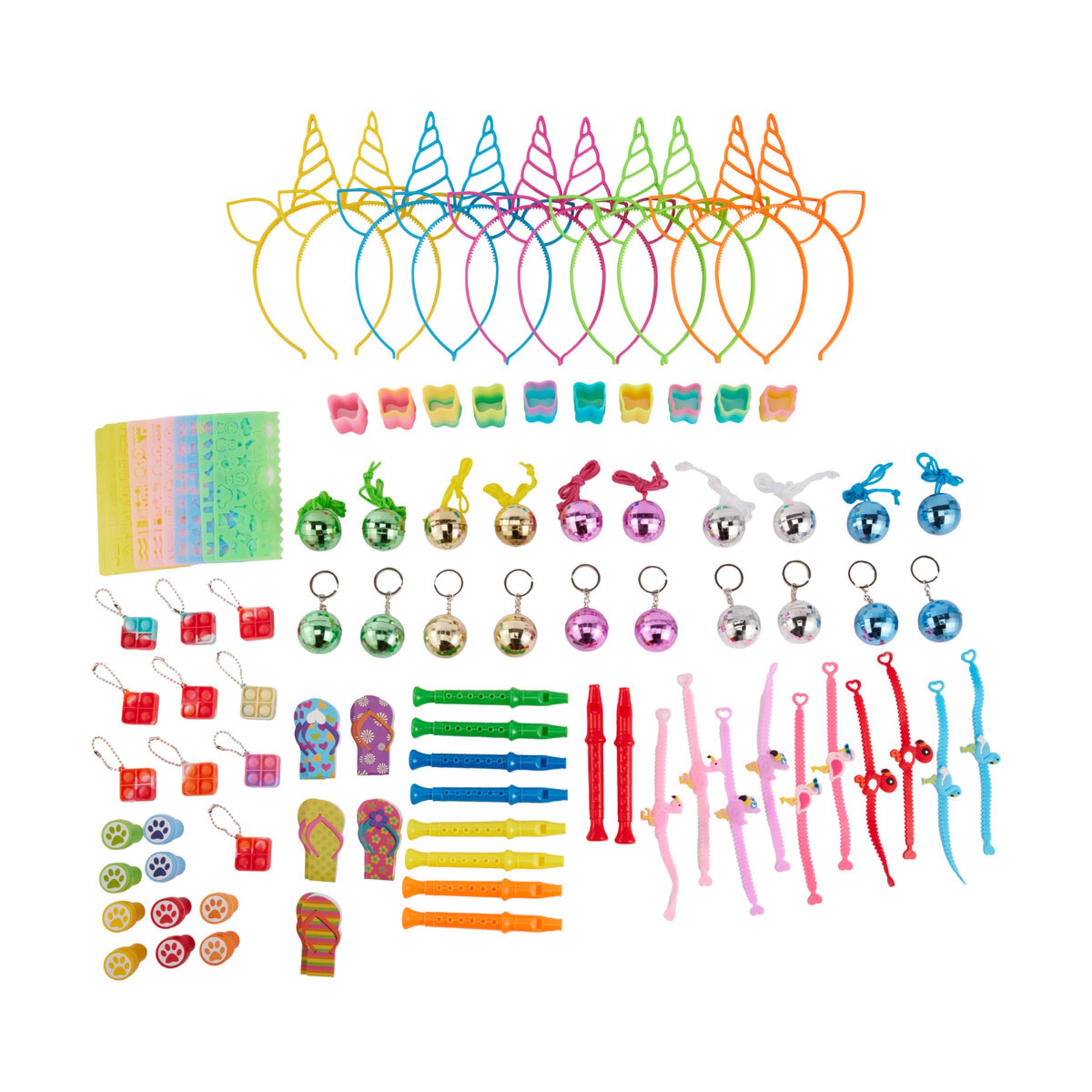 100 Piece Creative Fun Party Favour Pack - Kmart