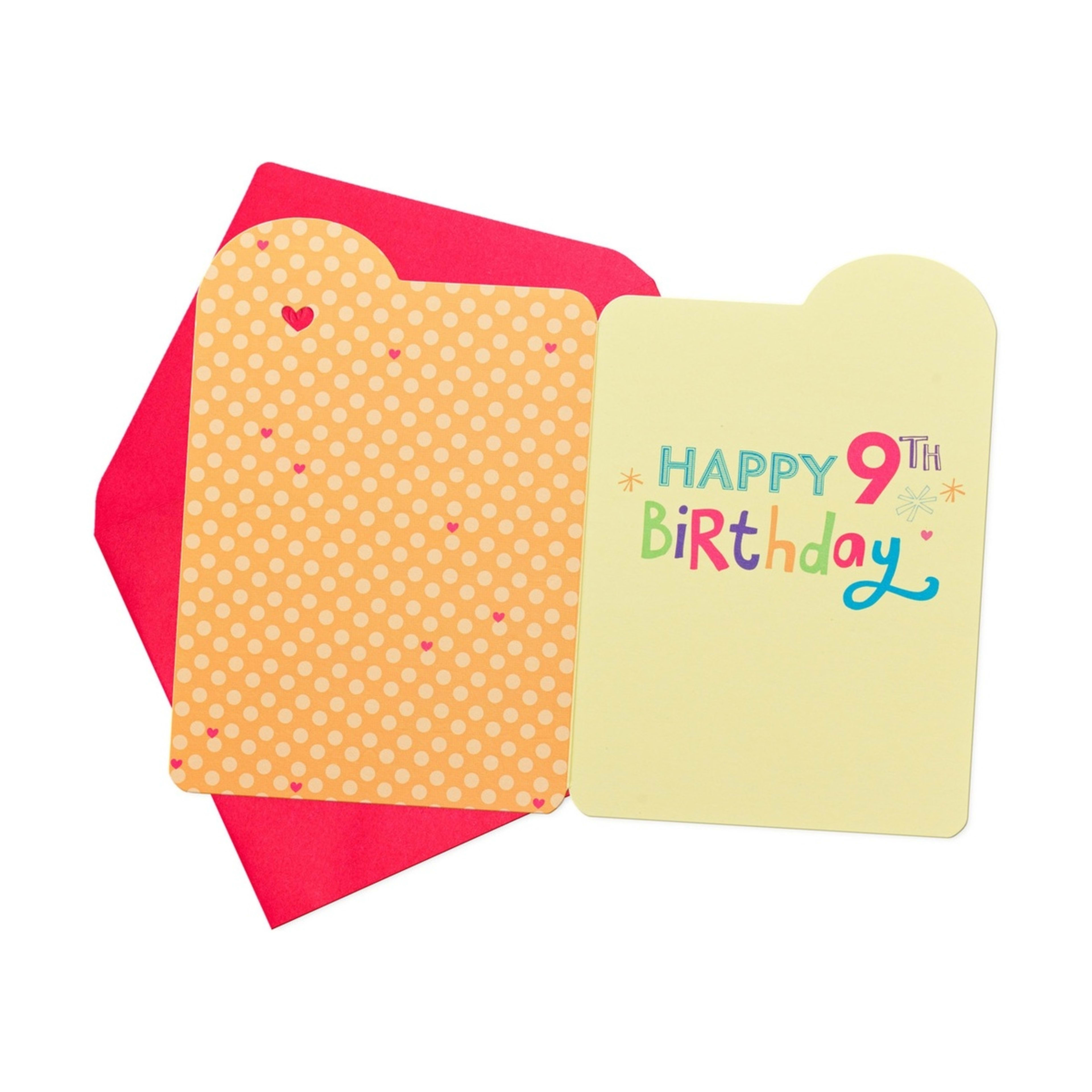 Hallmark Birthday Card - Age 9 - Kmart