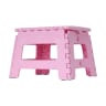 Folding Step Stool - Pink - Kmart