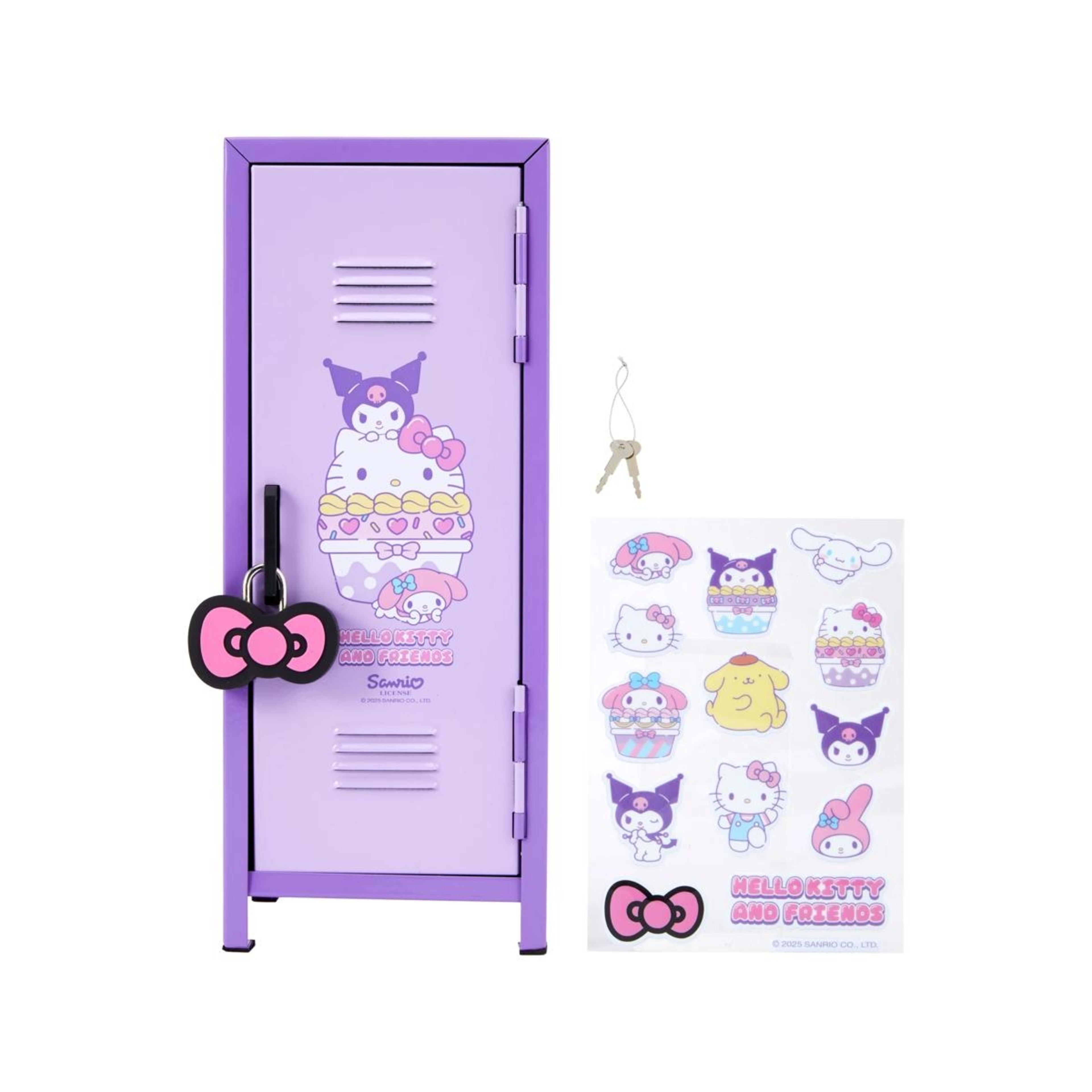 Hello Kitty and Friends Desktop Locker with Stickers - Kmart