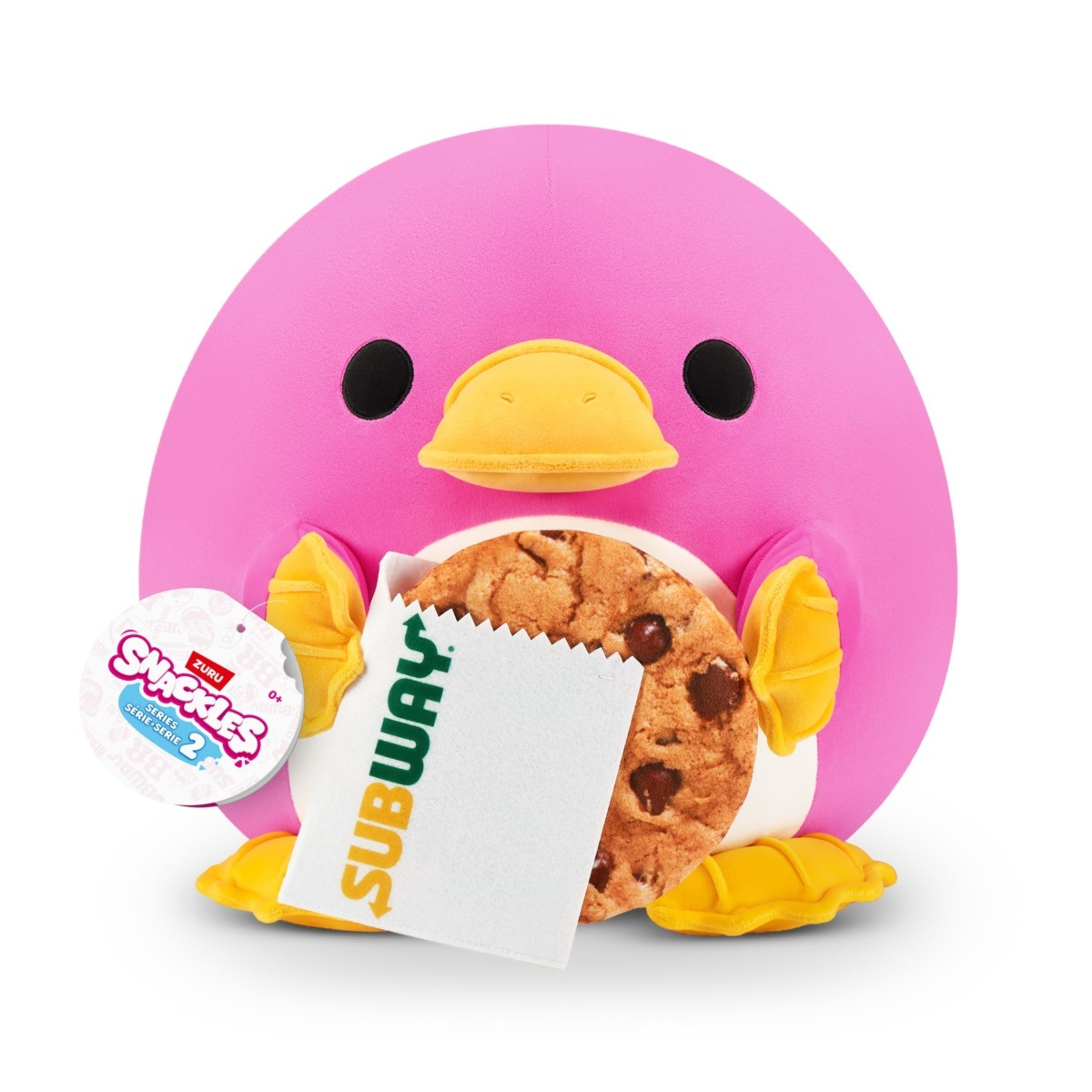 41cm Zuru Snackle Series 2 Plush Toy with Snack - Assorted - Kmart