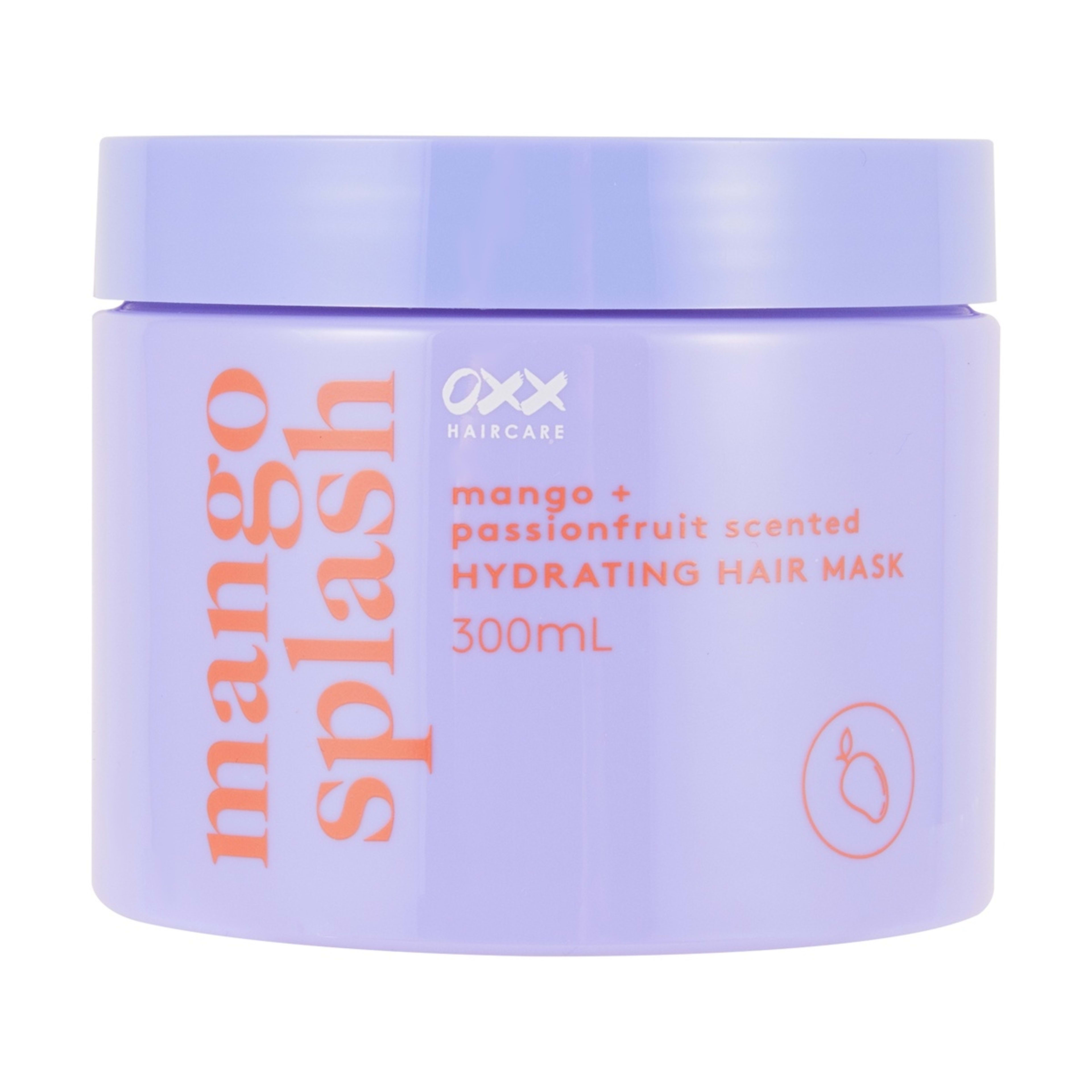 OXX Haircare Mango Splash Hydrating Hair Mask 300ml - Mango and ...