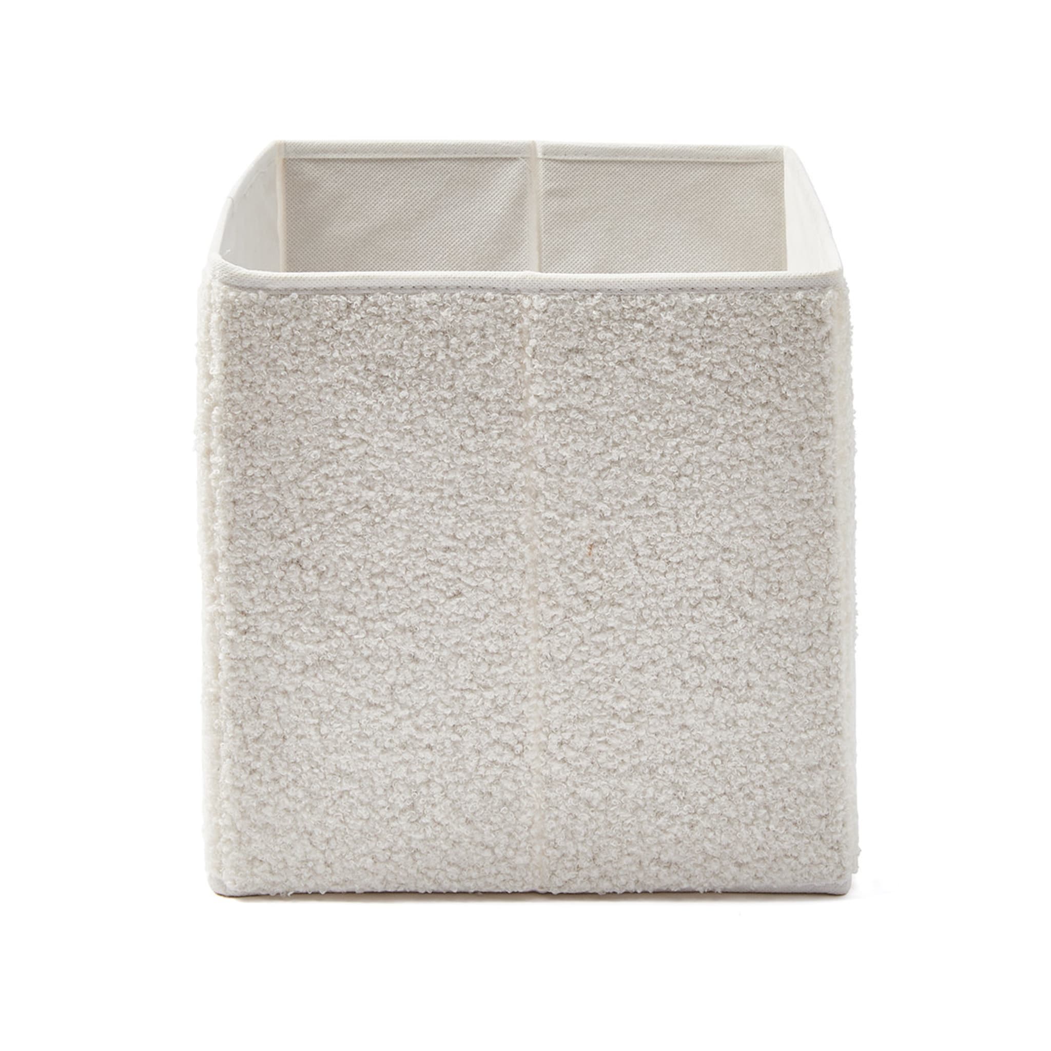 Collapsible Storage Cube - Boucle - Kmart