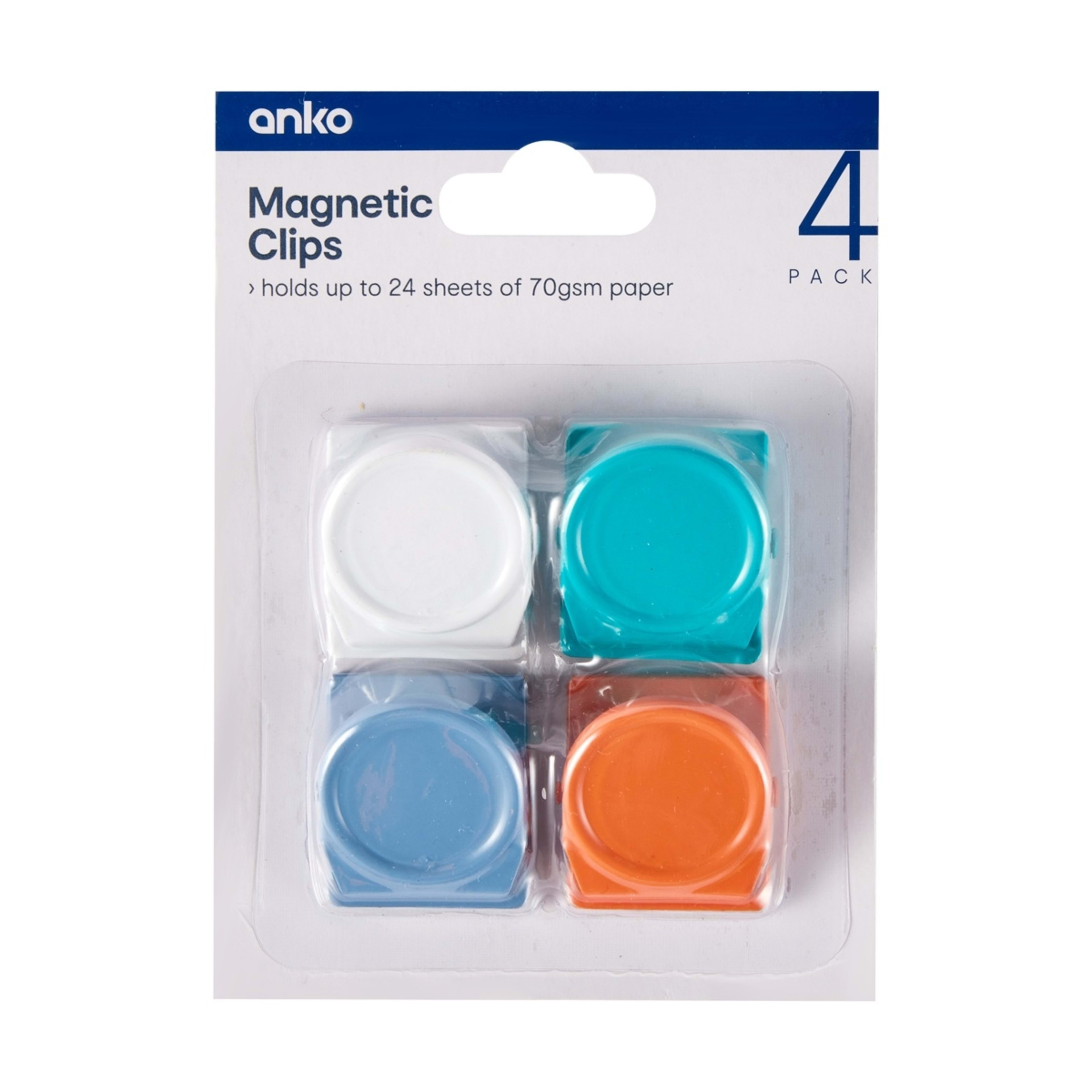 4 Pack Magnetic Clips - Kmart