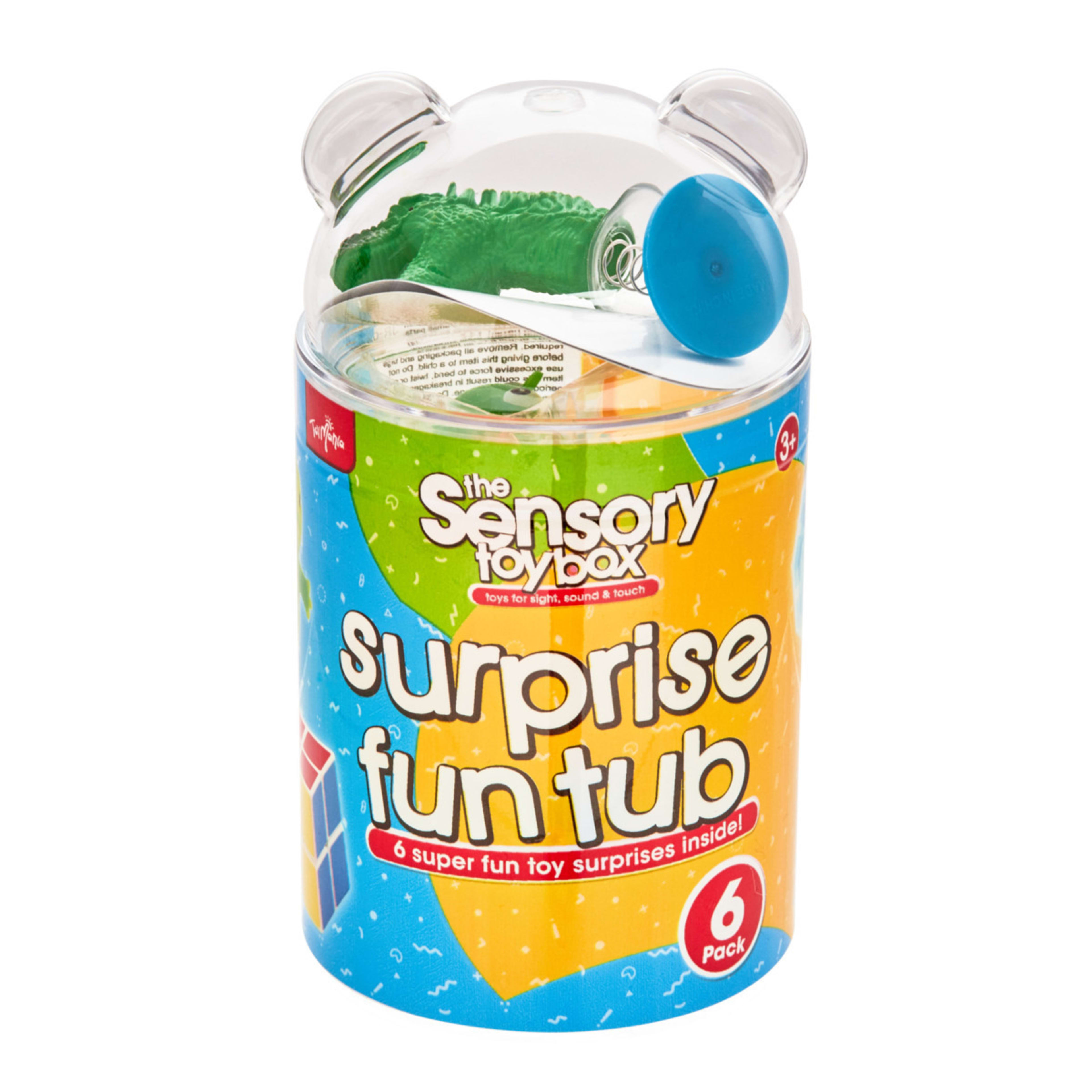 6 Pack ToyMania The Sensory Toy Box Surprise Fun Tub - Assorted - Kmart