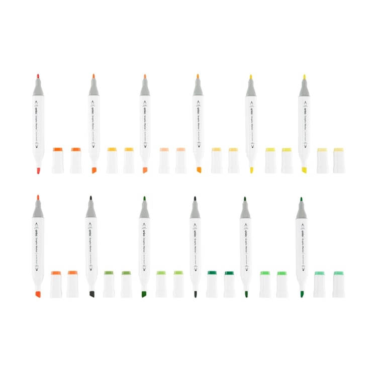 36 Pack Graphic Markers - Kmart NZ