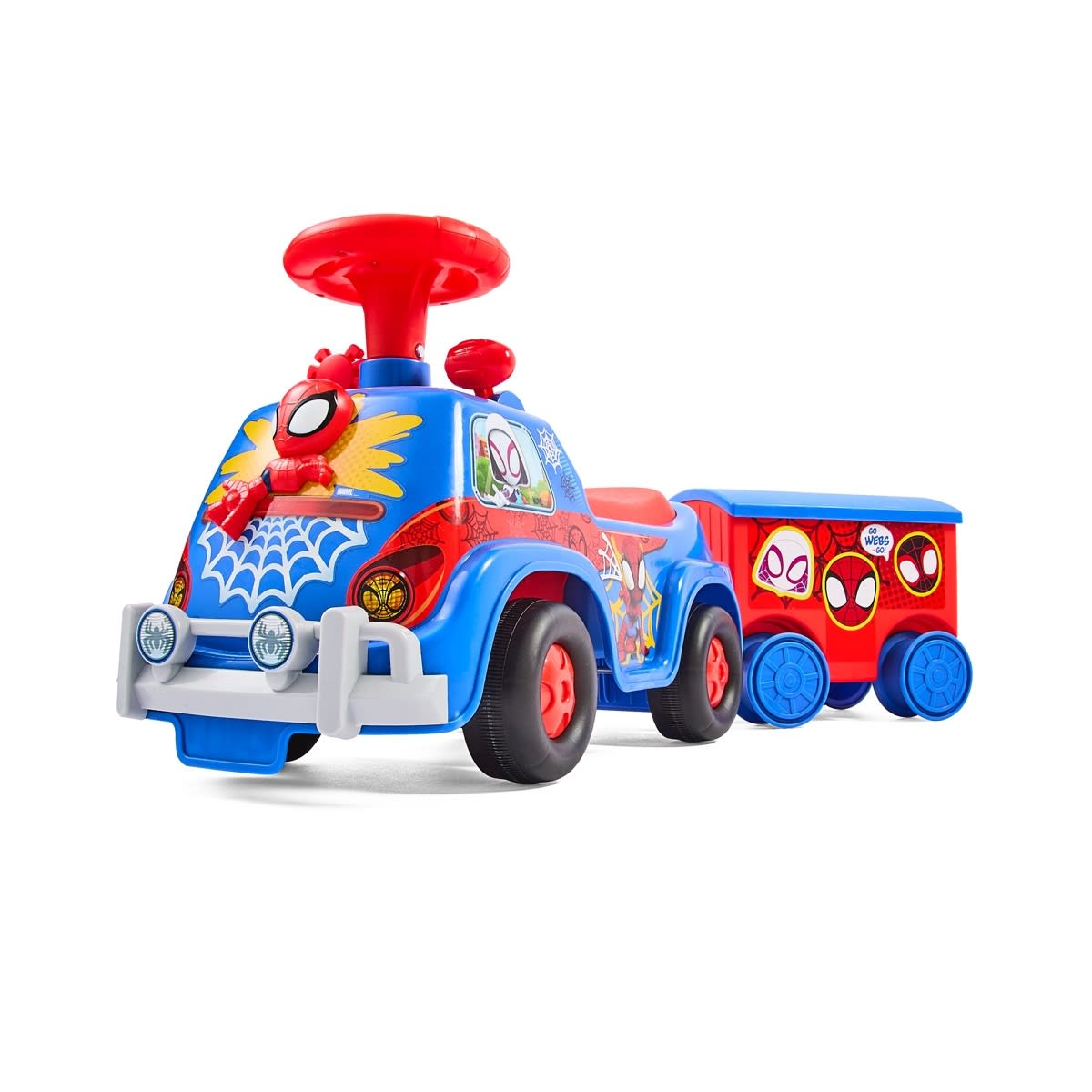 Kiddieland Disney Junior Marvel Spidey and His Amazing Friends Lights 'N' Sounds Spidey's Camper ...