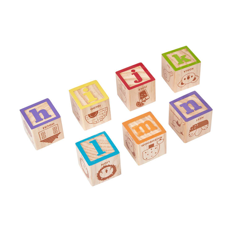 Wooden Alphabet Blocks - Kmart