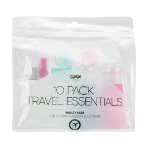 10 Pack Travel Solutions Essentials - Kmart