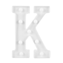 Light Up Letter - K - Kmart