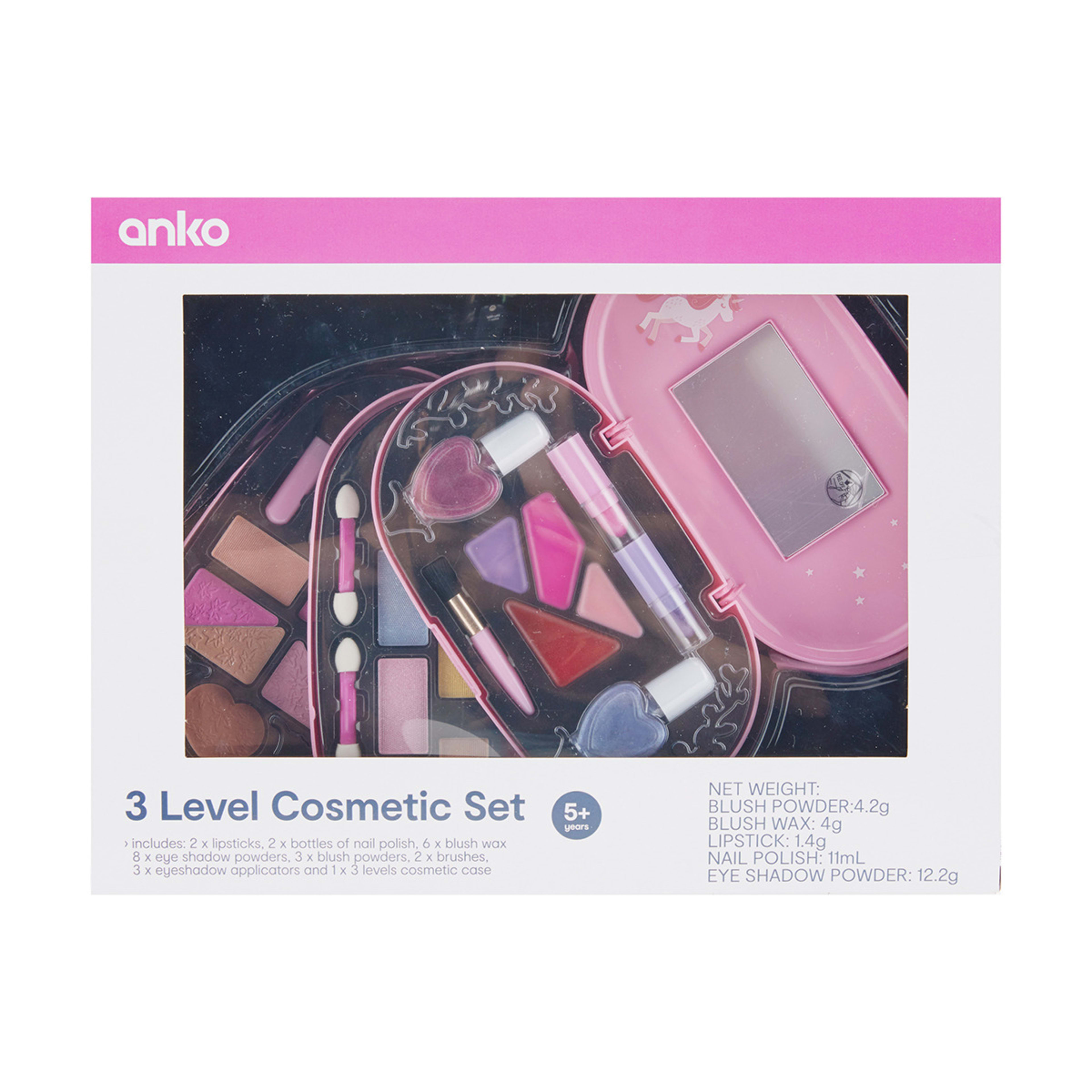 3 Level Cosmetic Set - Kmart