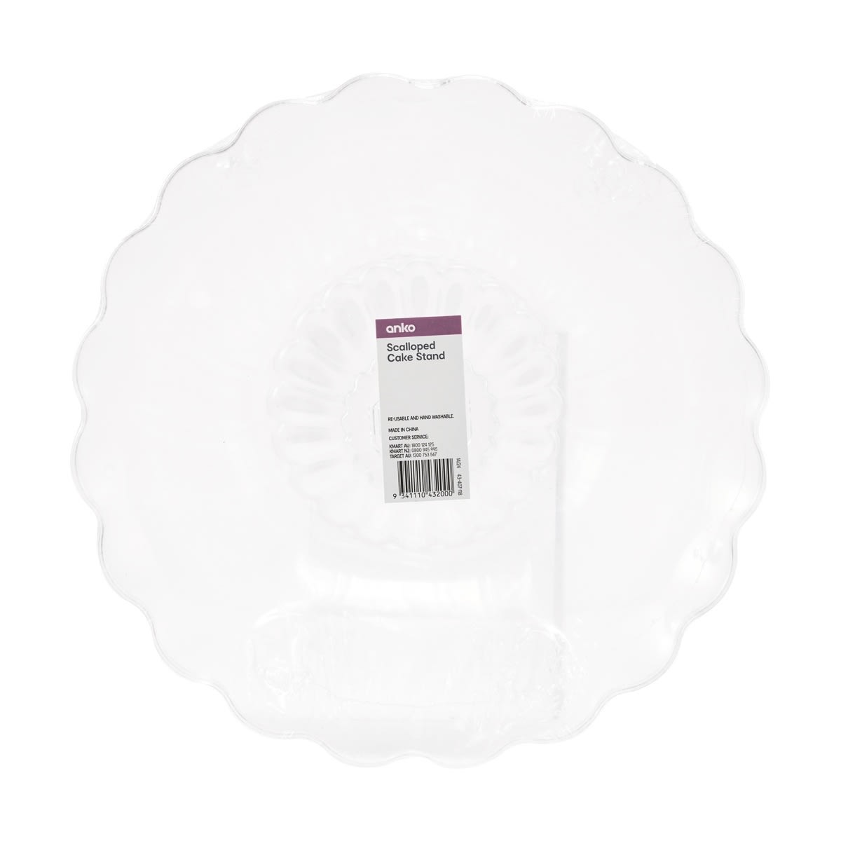Scalloped Cake Stand - Kmart
