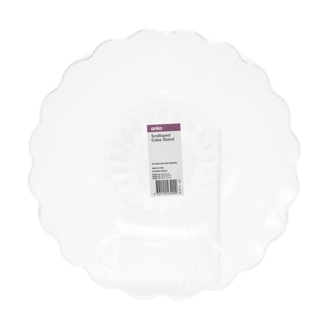 Scalloped Cake Stand - Kmart