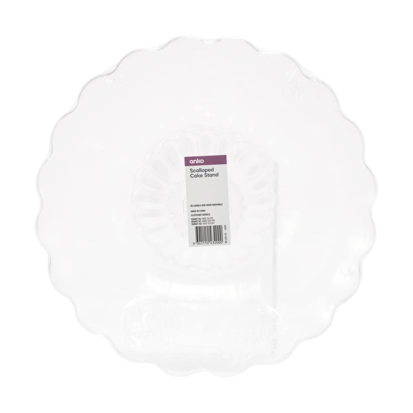Scalloped Cake Stand - Kmart