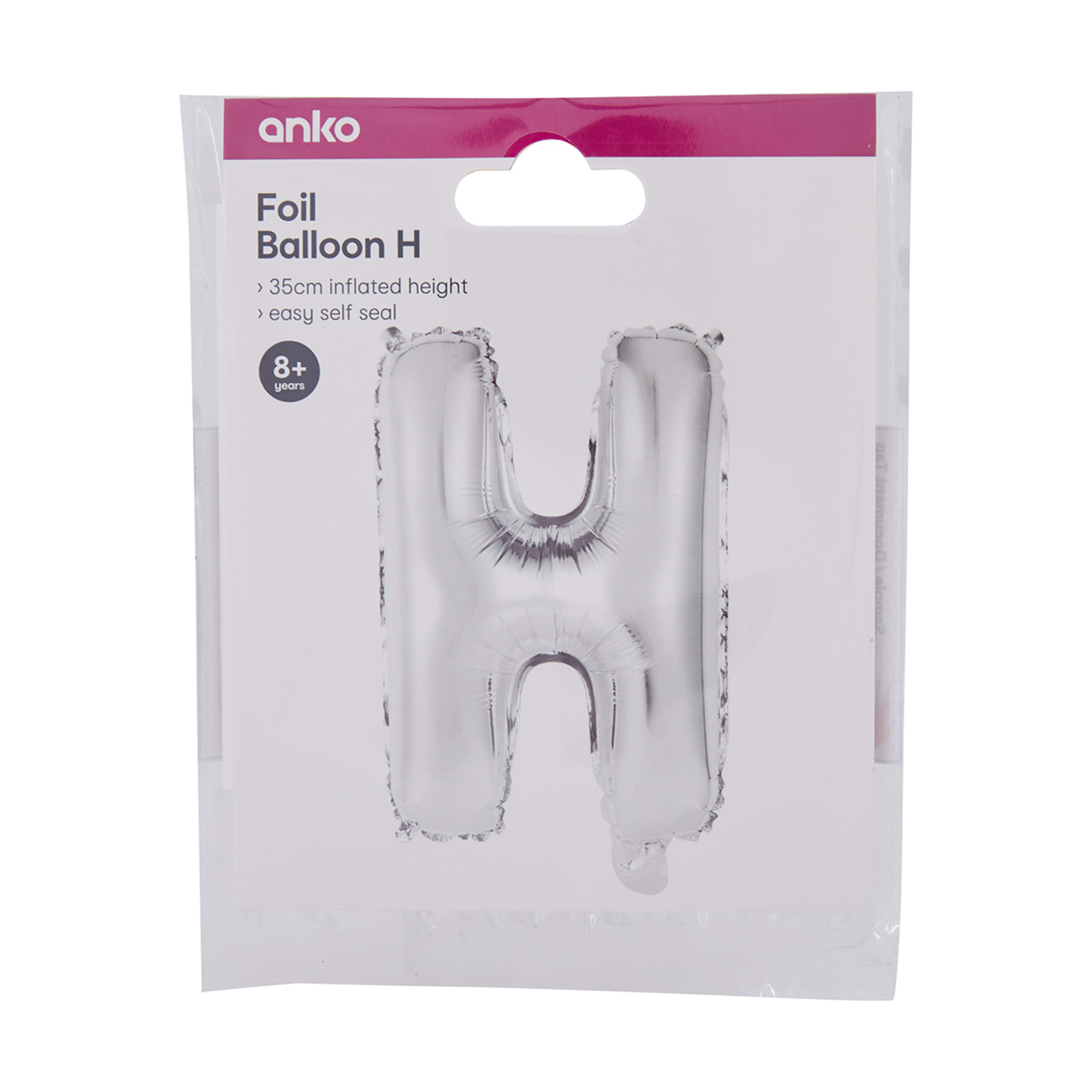 Foil Balloon - Letter H - Kmart