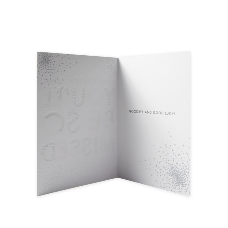 Connections from Hallmark Farewell Card - You'll Be Missed - Kmart