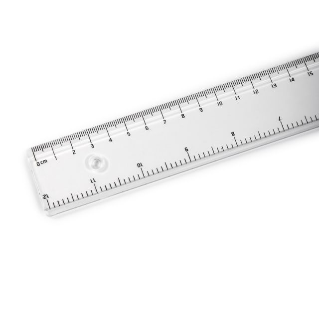 30cm Plastic Ruler - Kmart