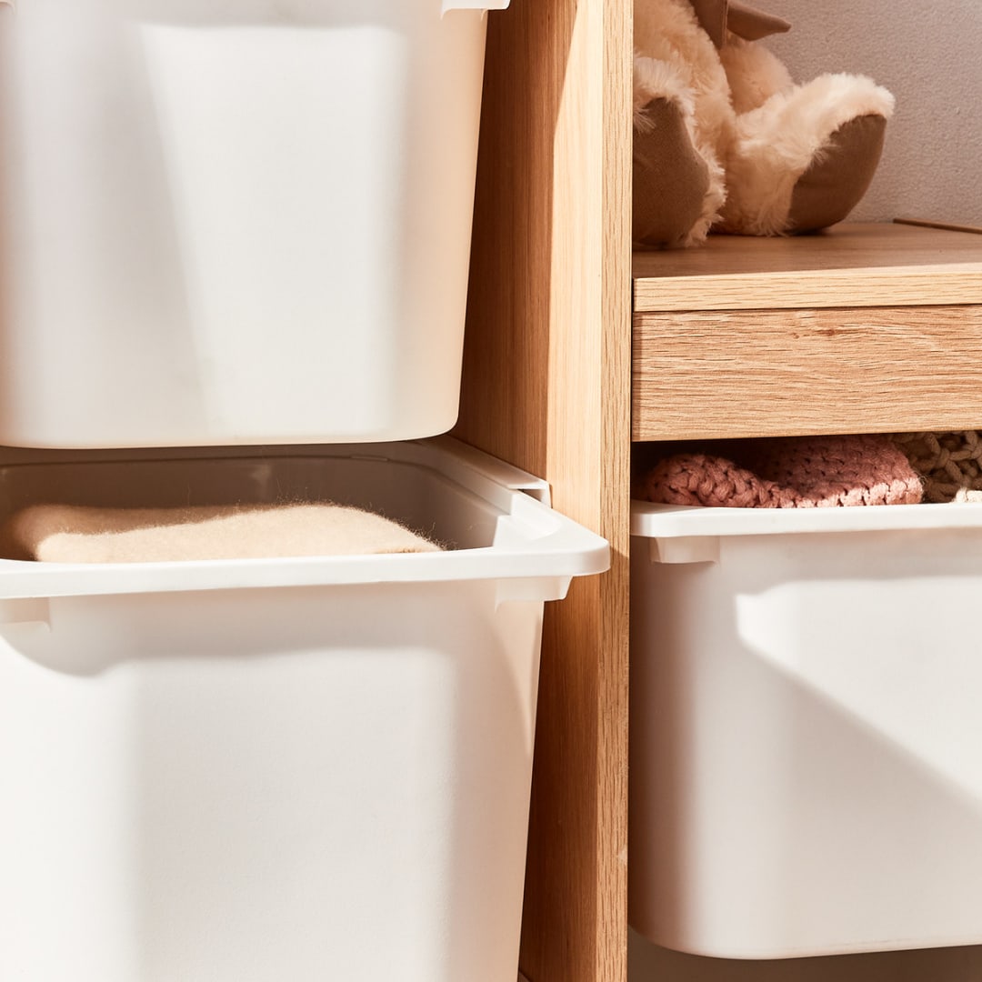 Tiered Unit 6 Tub Organiser - Kmart