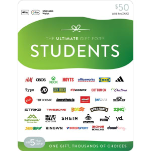 The Ultimate Gift for Students $50 Gift Card - Kmart