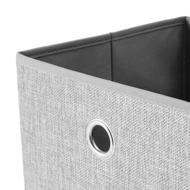 Collapsible Storage Cube - Grey - Kmart NZ